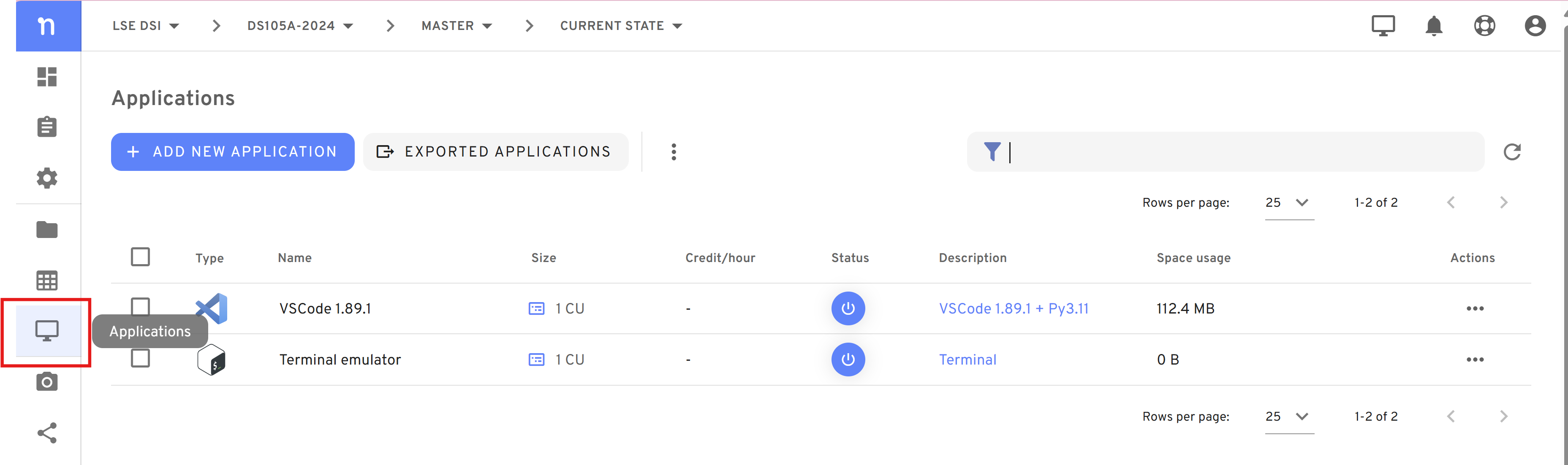Using Nuvolos – LSE DS205 - Advanced Data Manipulation
